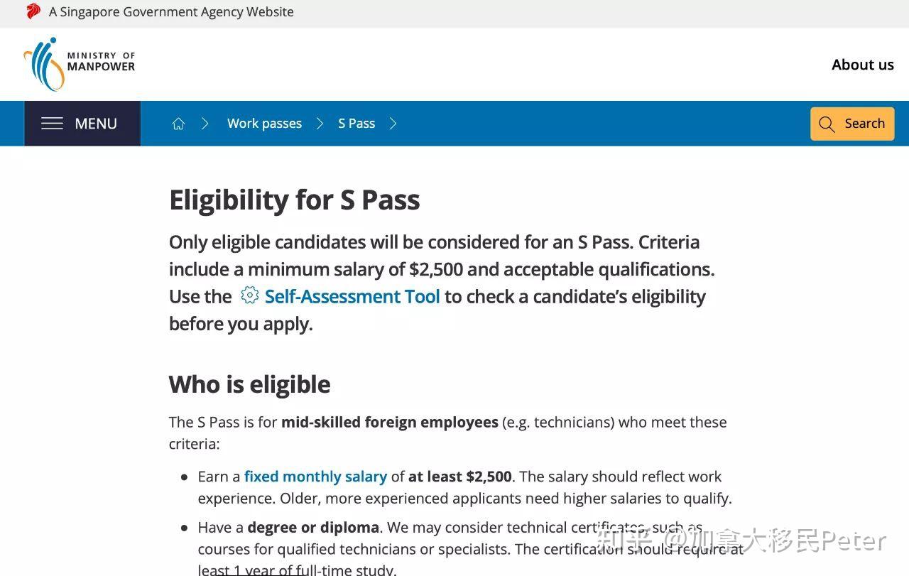 来新加坡工作！工作准证WP/SP/EP 全解析 - 知乎