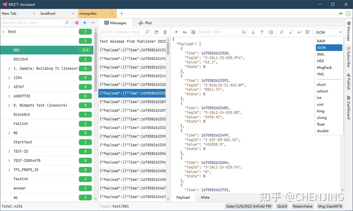 MQTT GUI 客户端 可视化管理工具 - 知乎