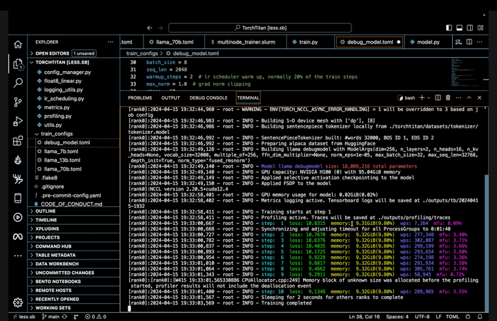 【分布式训练技术分享十九】聊聊PyTorch最新工作TorchTitan: One-stop PyTorch native solution for LLM pre-training - 知乎
