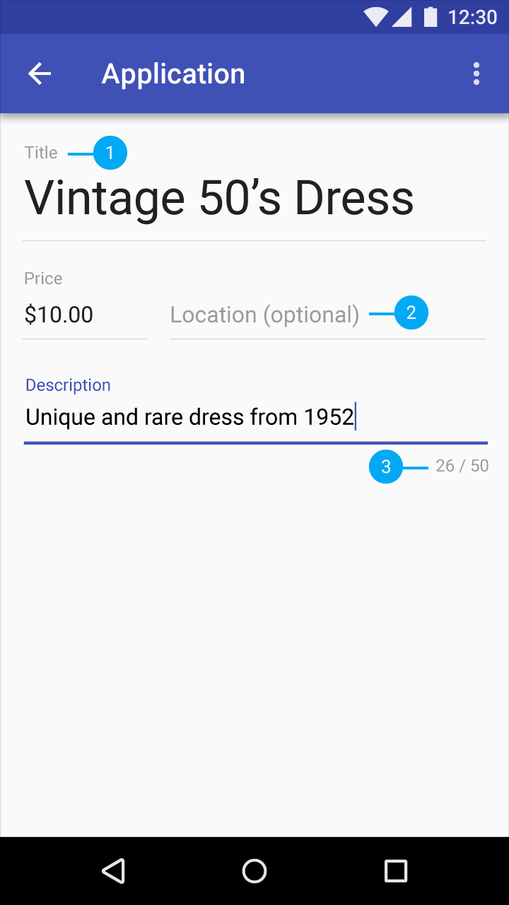 Material Design 的UI组件设计：Text fields文本框 （上） - 知乎