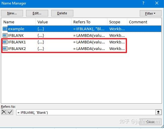 Excel的lambda更新和高级公式环境 知乎 3430