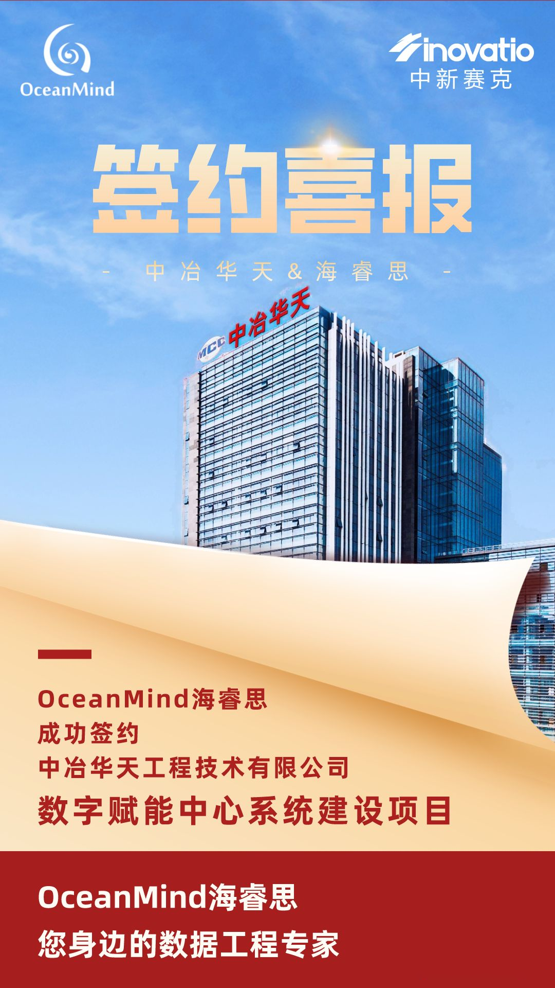 OceanMind海睿思中标中冶华天数字赋能中心系统建设项目 - 知乎