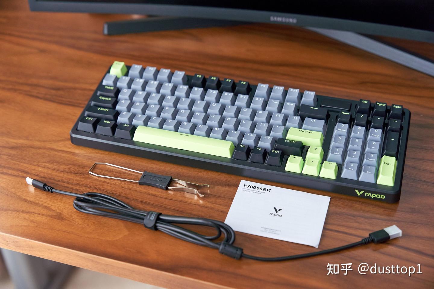 “价格屠夫”又双叒来啦！雷柏V700DIY-98，7层消音+800小时续航，能不能退烧？ - 知乎