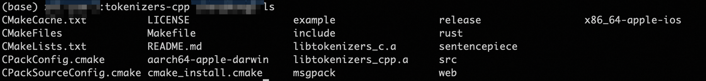 mac m1芯片编译tokenizers-cpp - 知乎