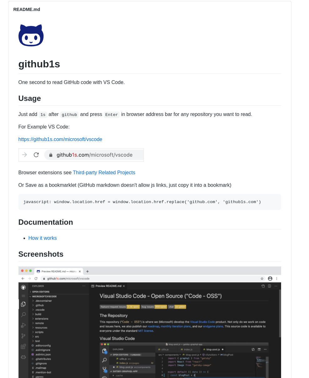 人生第一个扩展——Github1s - 知乎