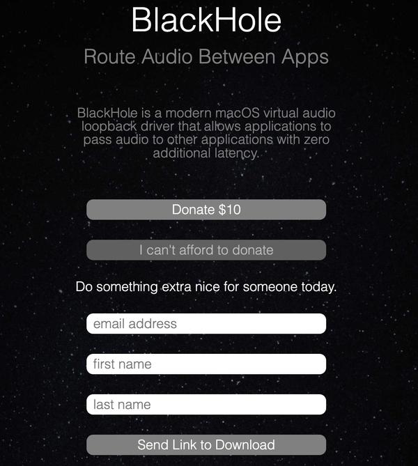 使用BlackHole单独内录Mac声音 - 知乎