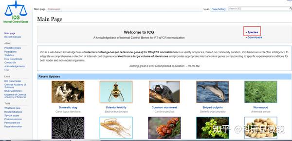 内参基因，你选对了吗？ICG数据库——解决你的PCR内参基因选择障碍 - 知乎
