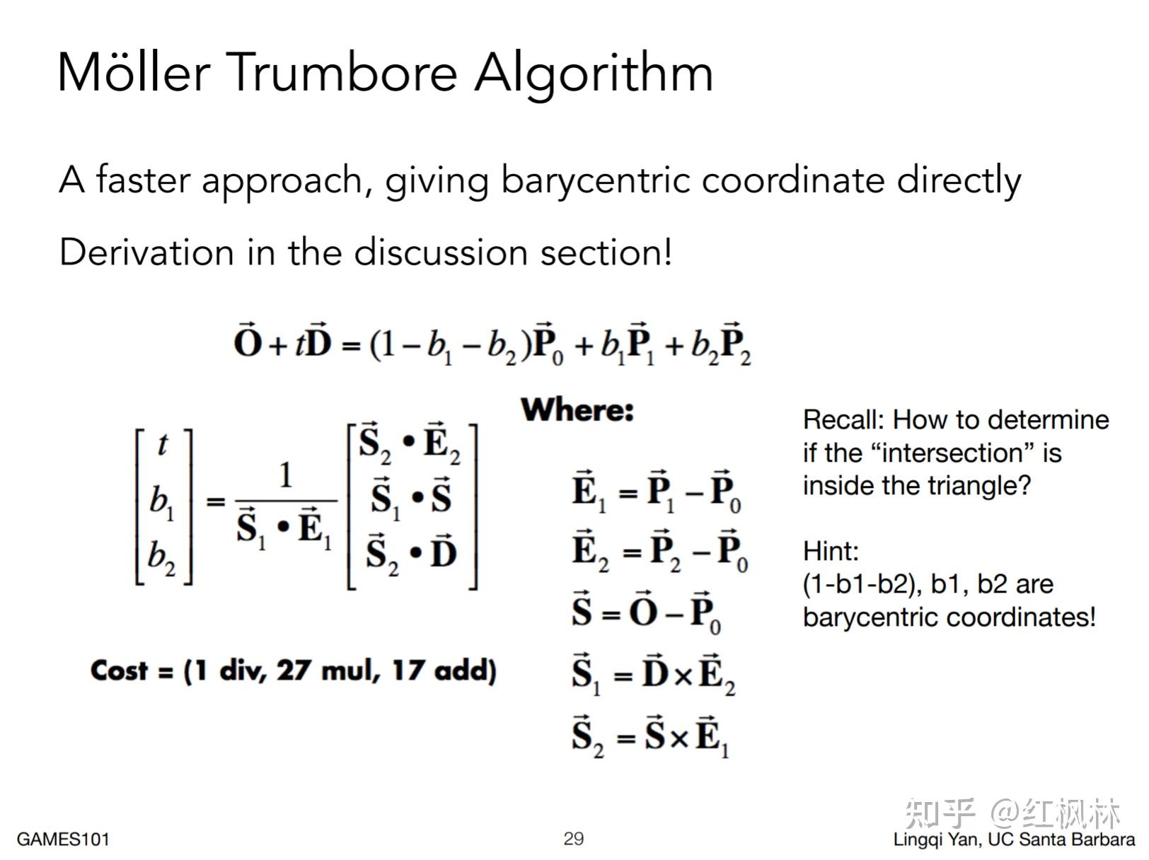 Games101-作业5 - 知乎