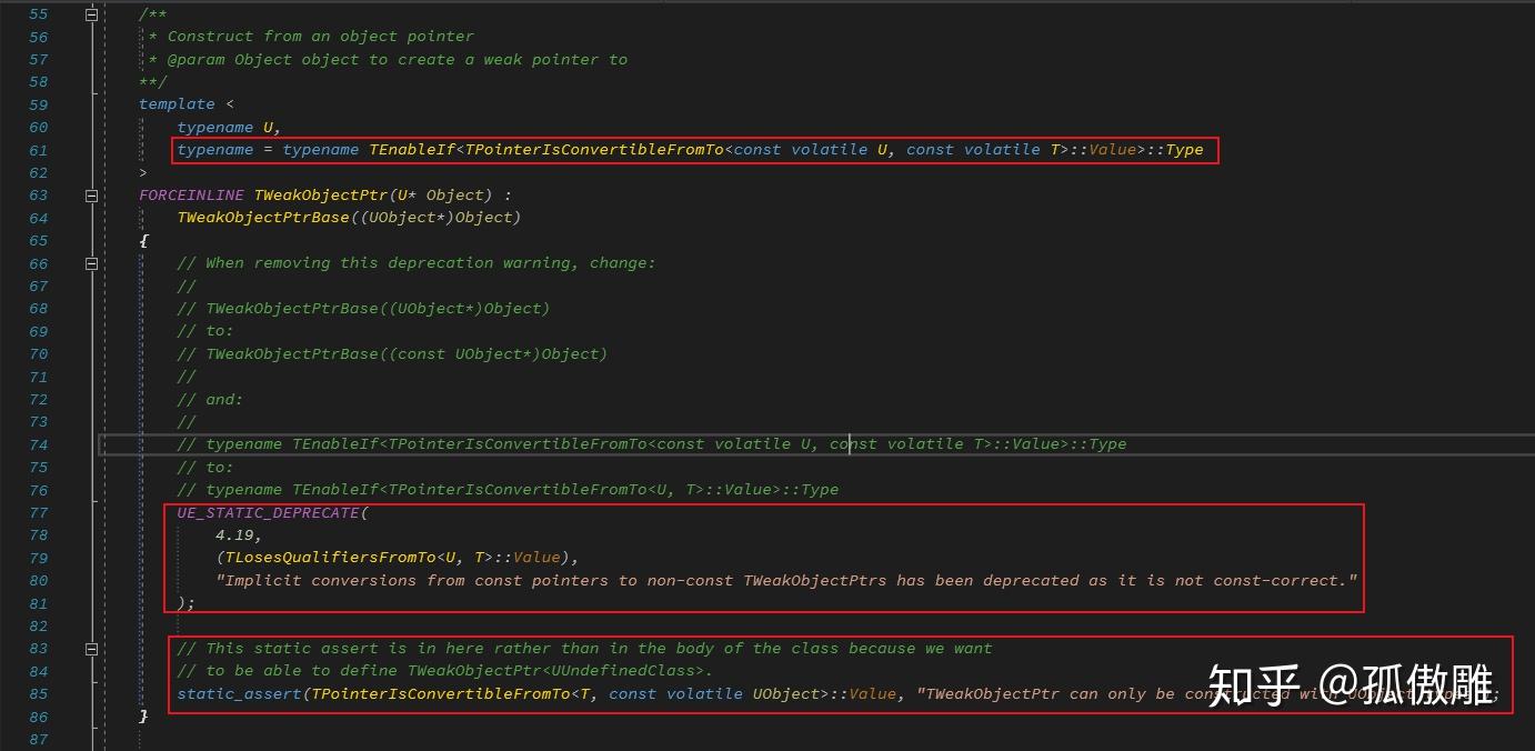 UE4 TWeakObjectPtr 相关分析杂谈 - 知乎