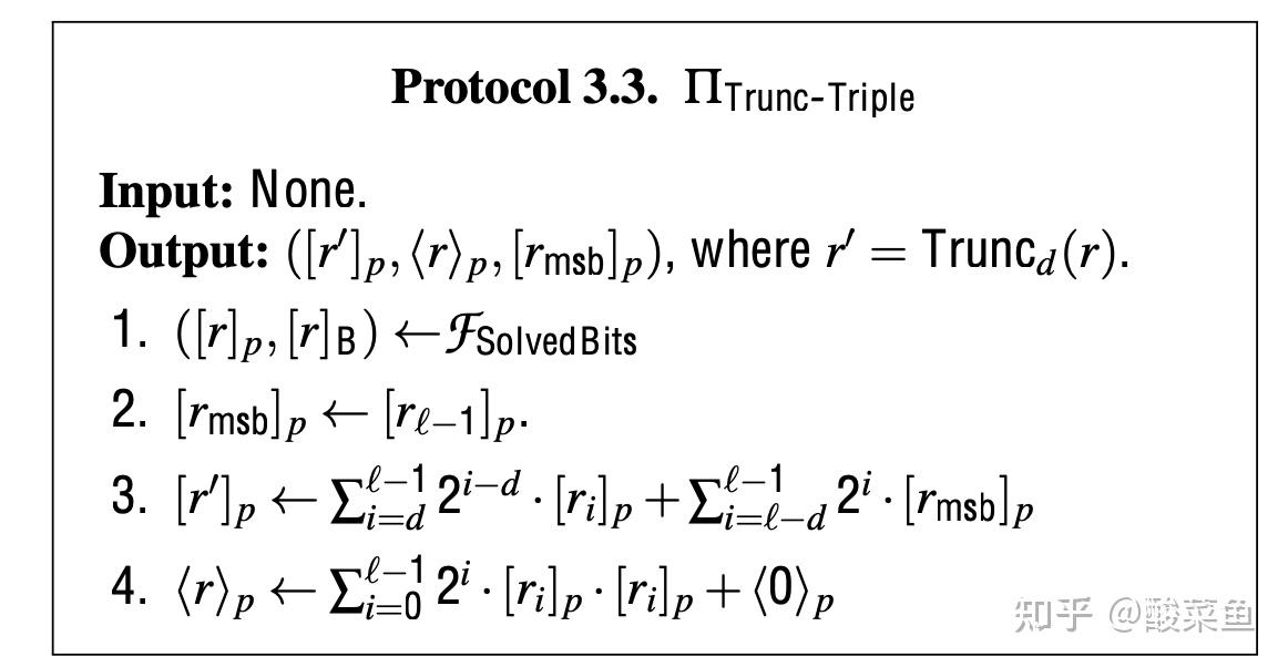 Scalable Multi-Party Computation Protocols for Machine Learning in the Honest-Majority Setting - 知乎
