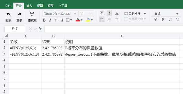 FINV函数教程 - 知乎