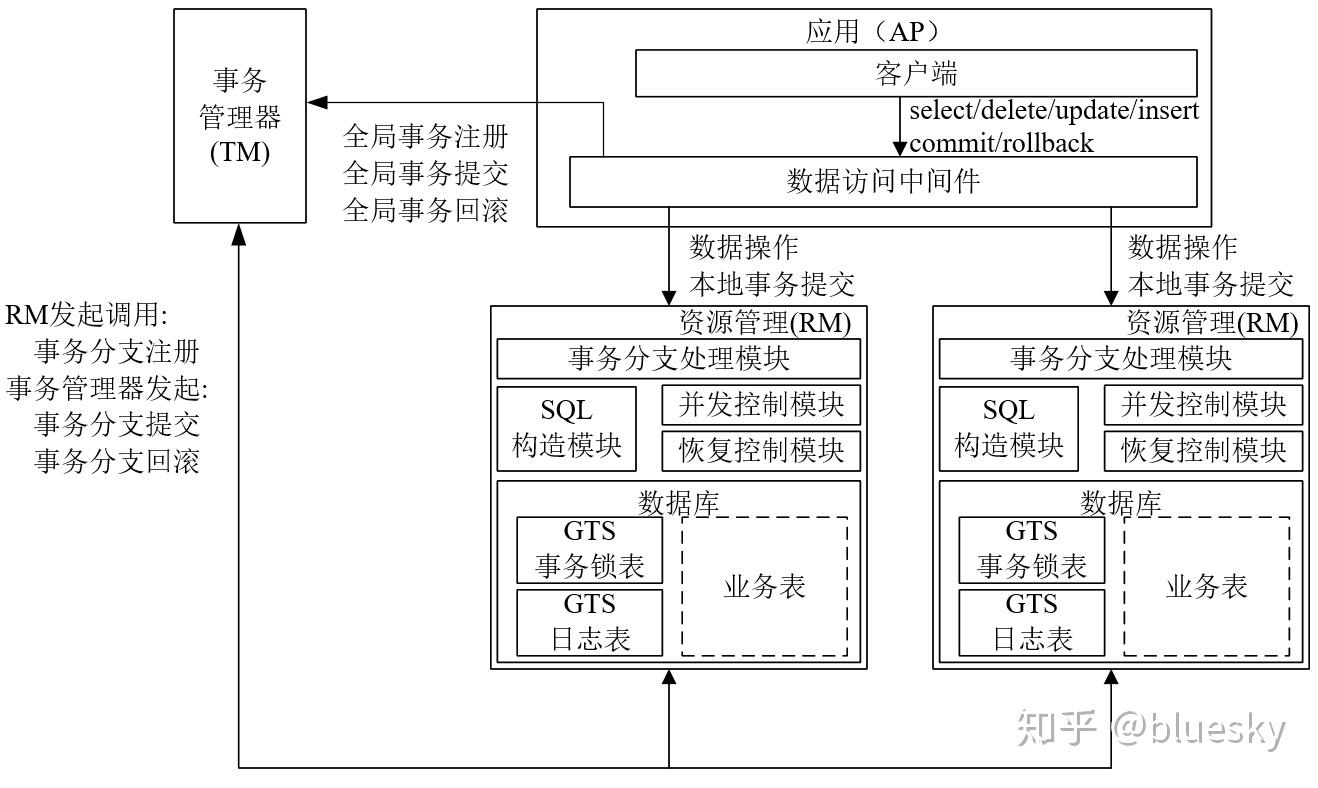 GTS的原理、架构与特点 - 知乎