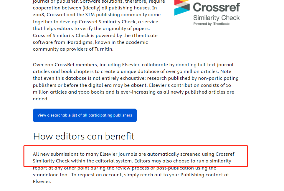 投稿Elsevier期刊，查重率要看加参考文献的还是不加参考文献的 - 知乎