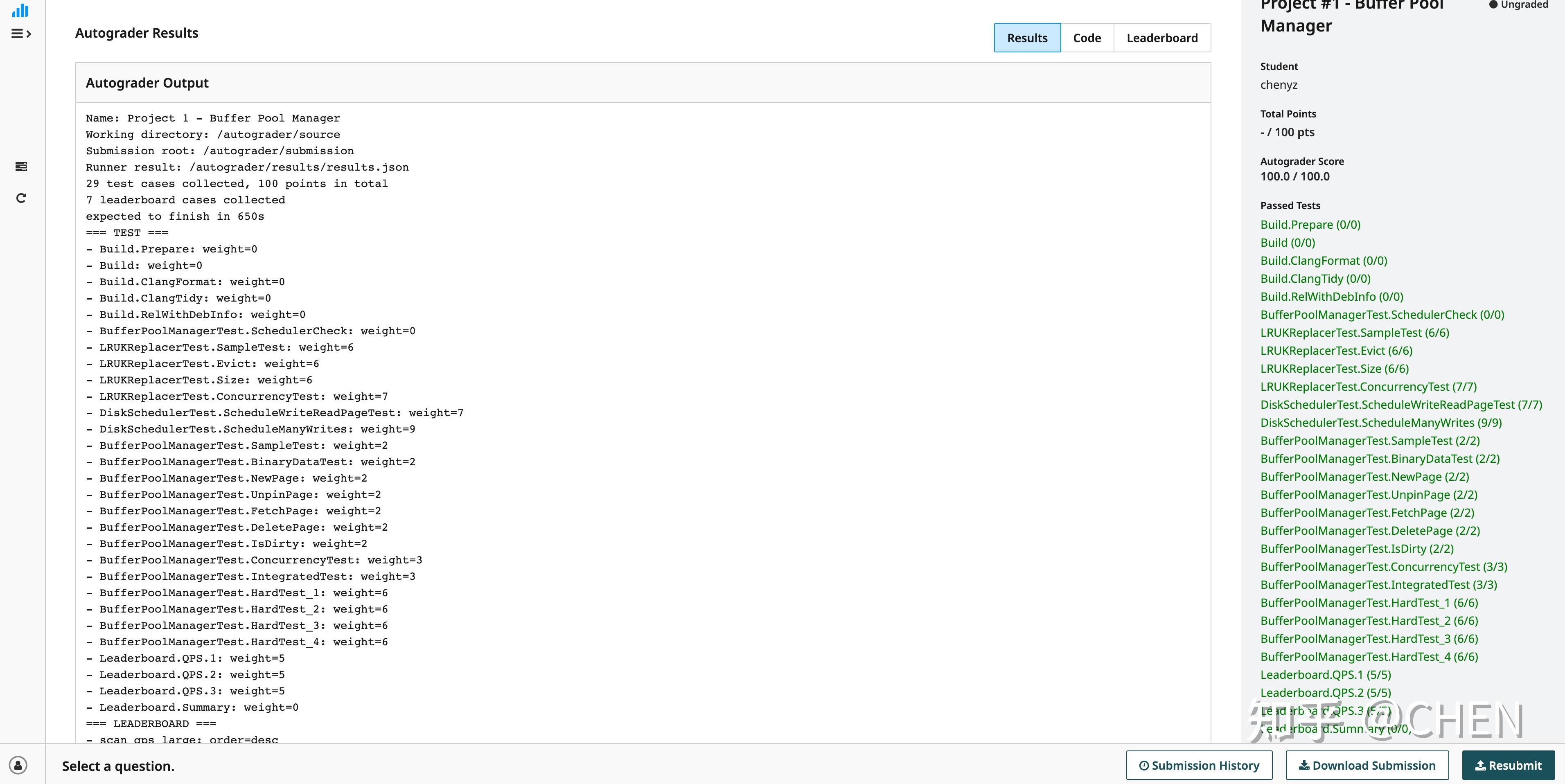 CMU15-445 2023 Fall Project#1 - Buffer Pool - 知乎