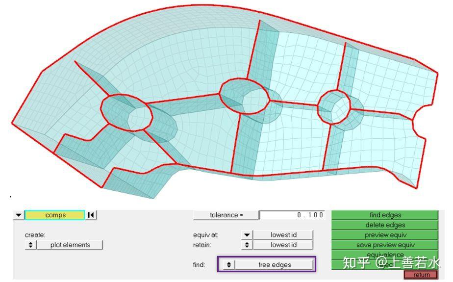 【HyperMesh宝典】之2D单元质量提升攻略（上） - 知乎