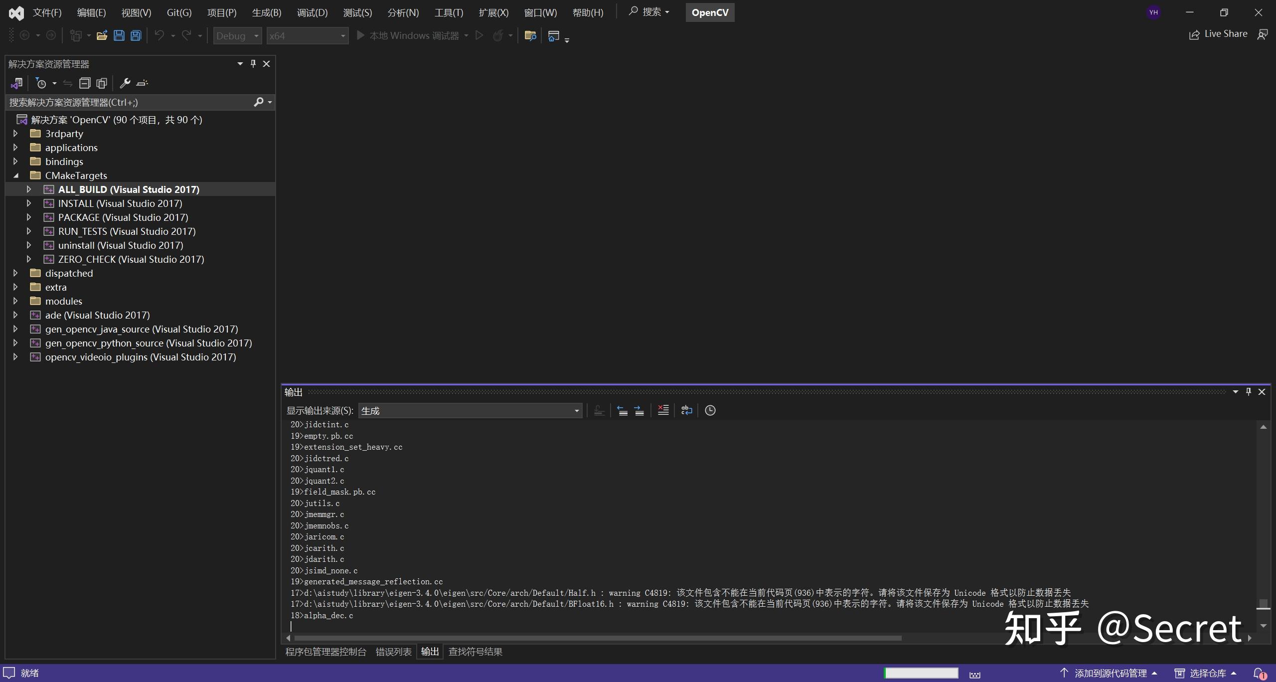 OpenCV+OpenCV_contrib编译 - 知乎