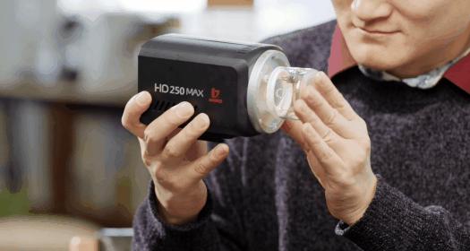 巴掌大小的摄影布光利器！金贝HD250MAX外拍灯上手体验分享 - 知乎