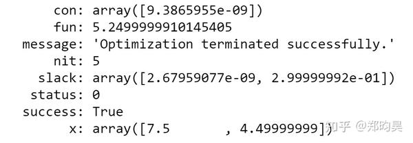 若干优化问题的求解及python实现 知乎