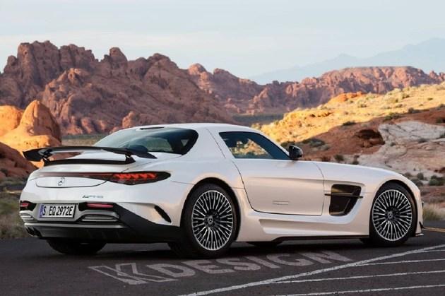 奔驰EQ SLS AMG渲染图 经典复古造型/车身风阻系数仅为0.2 - 知乎