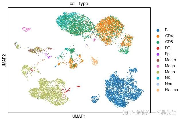scanpy 进行Umap可视化 - 知乎