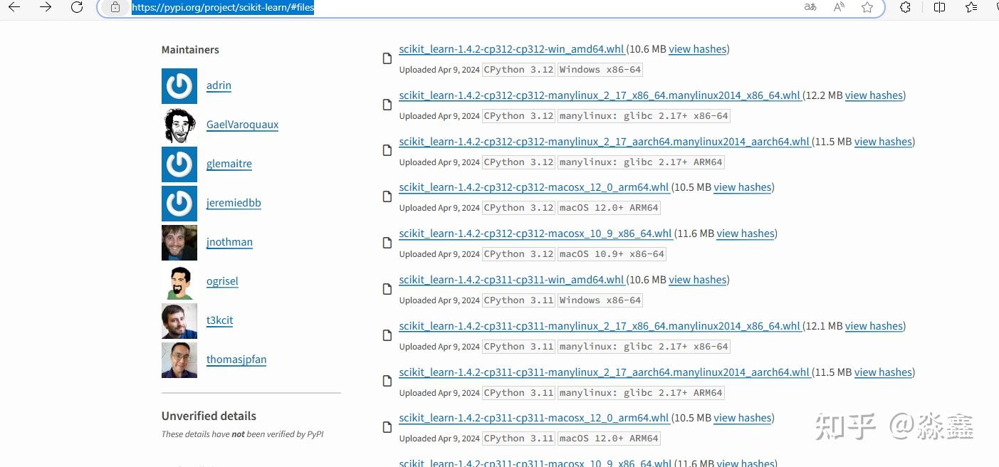 Python scikit-learn 安装 - 知乎