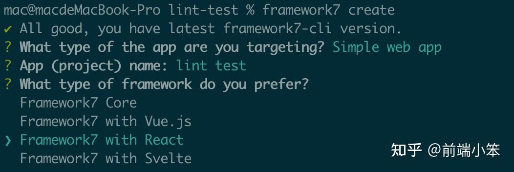 使用Framework7 CLI创建项目 - 知乎