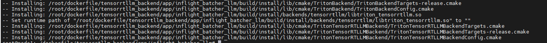 TensorRT-LLM&backend手动编译+端到端部署 - 知乎