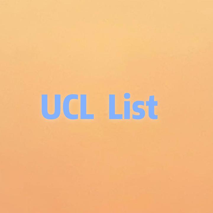 UCL List - 知乎