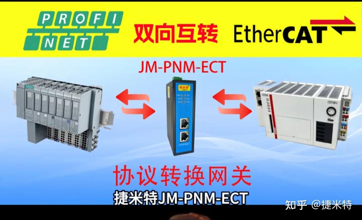 Profinet从站设备转EtherCAT主站 - 知乎