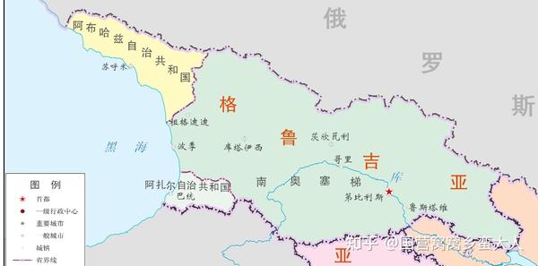 西亚行政区划-（21）格鲁吉亚 - 知乎