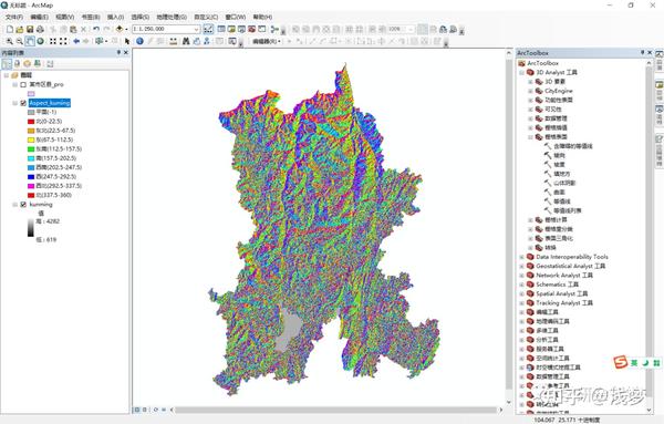 【ArcGIS基础】DEM数据分析基础 - 知乎