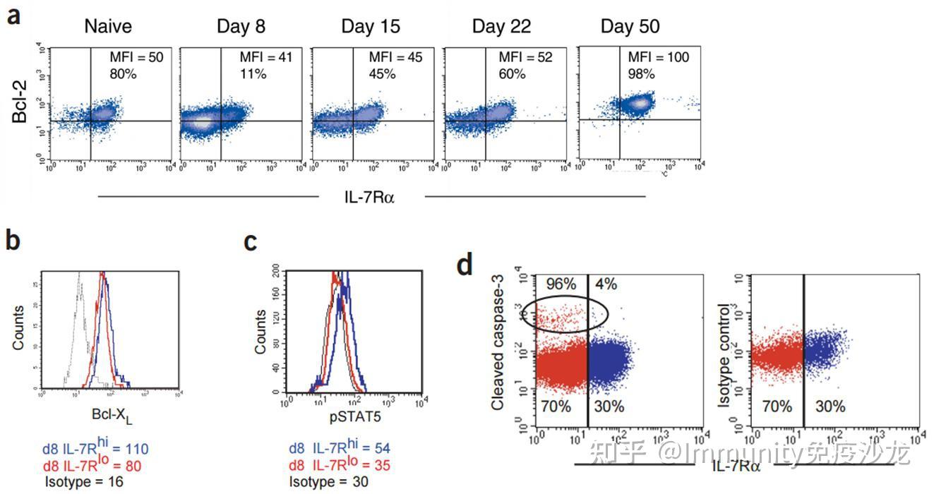 NATURE IMMUNOLOGY | IL-7R的选择性表达可界定产生长寿记忆细胞的效应CD8 T细胞 - 知乎