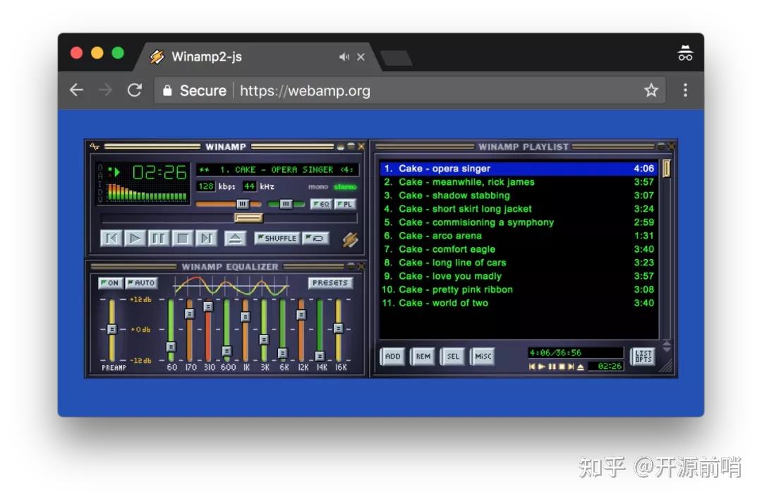 一代传奇！经典播放器 Winamp 的开源实现 - 知乎
