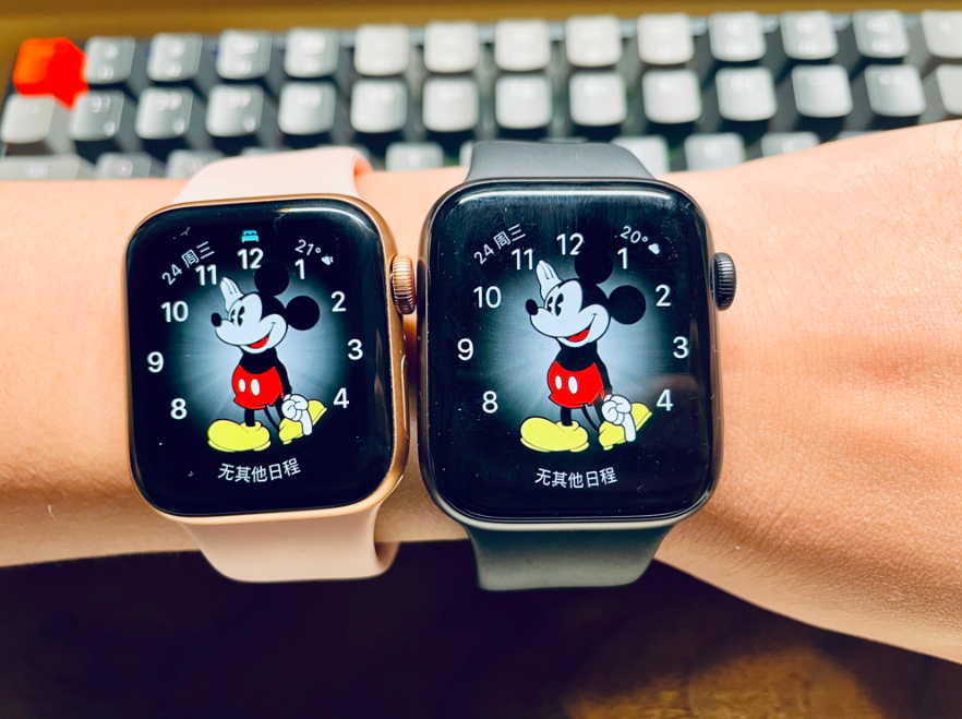 Apple watch选40还是44? - 知乎
