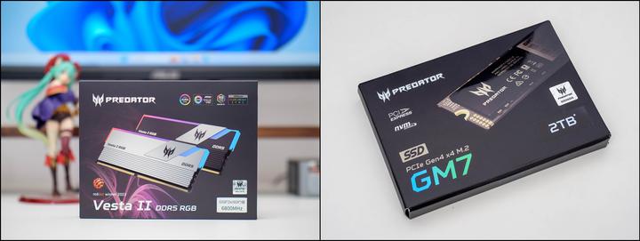 双11战果分享：D5黑科技加持，宏碁Vesta II 炫光星舰轻松超频8000MHz，掠夺者GM7 2T实测追平致态！ - 知乎