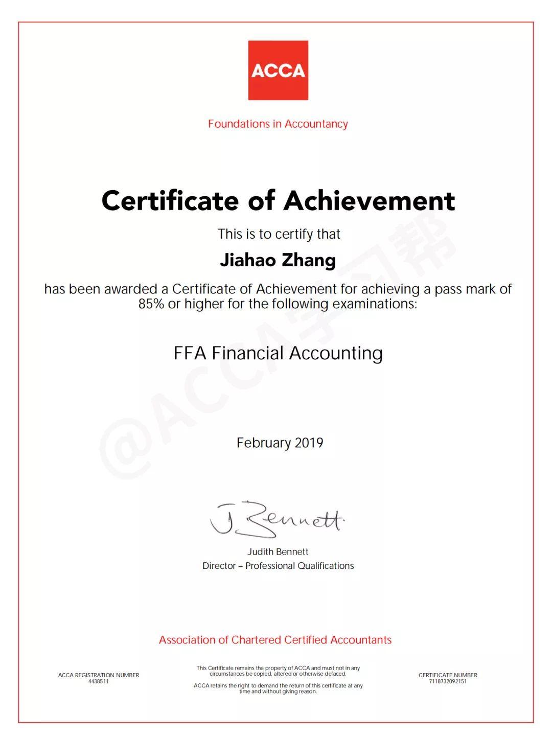 学霸考经丨ACCA前三科90+金融专业学弟：不必限制自己未来的选择 - 知乎