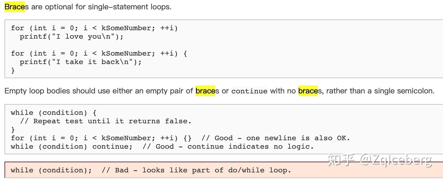 关于代码风格，个人推荐Google C++ Style Guide - 知乎