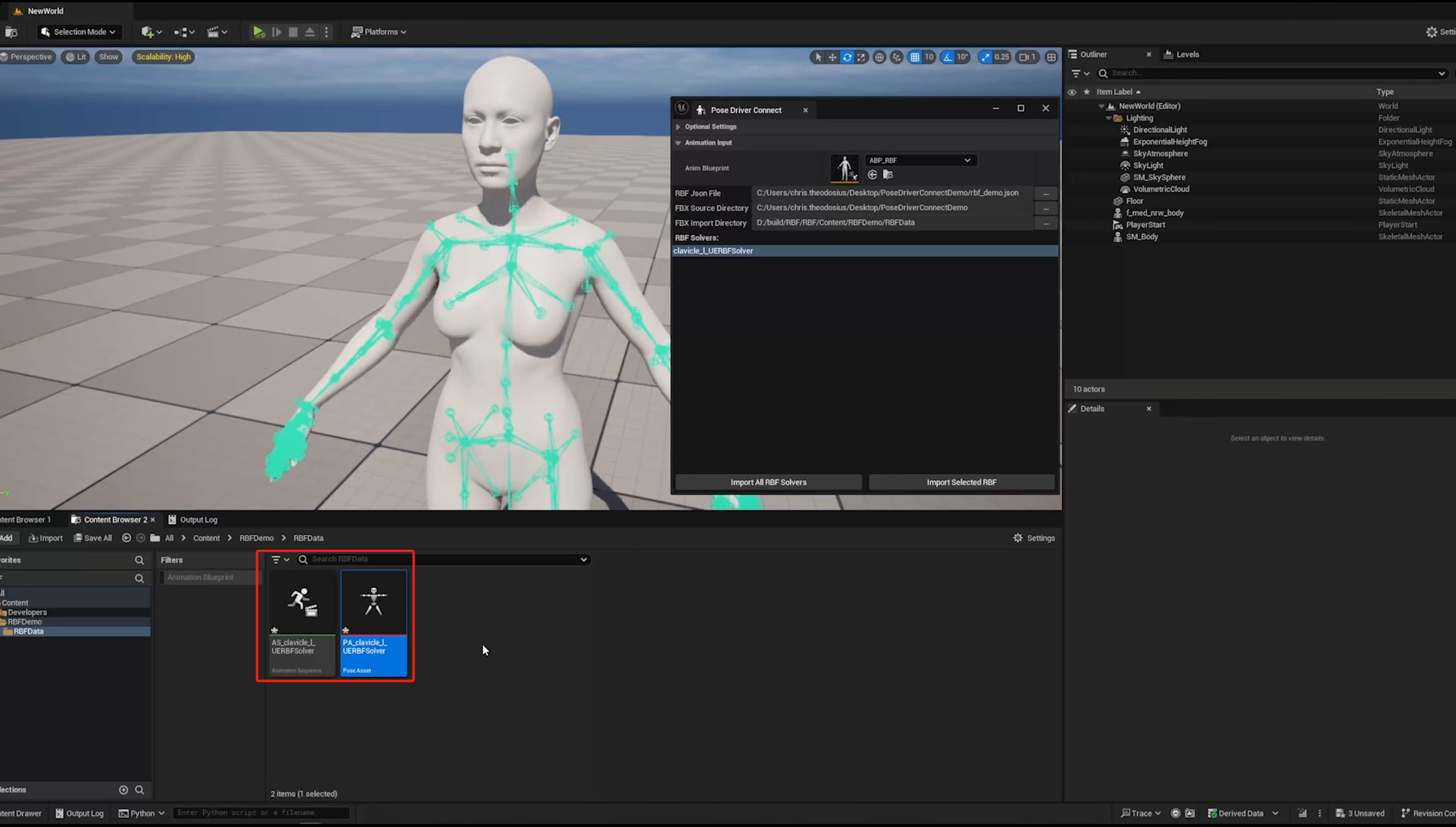 【UE5】使用全新PoseDriverConnect工具集插件在Maya和UE中创建姿势修型动画 - 知乎