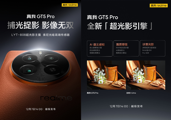 索尼光喻LYT-808主摄，徐起秀极光大片，猜哪张是真我GT5 Pro拍的 - 知乎