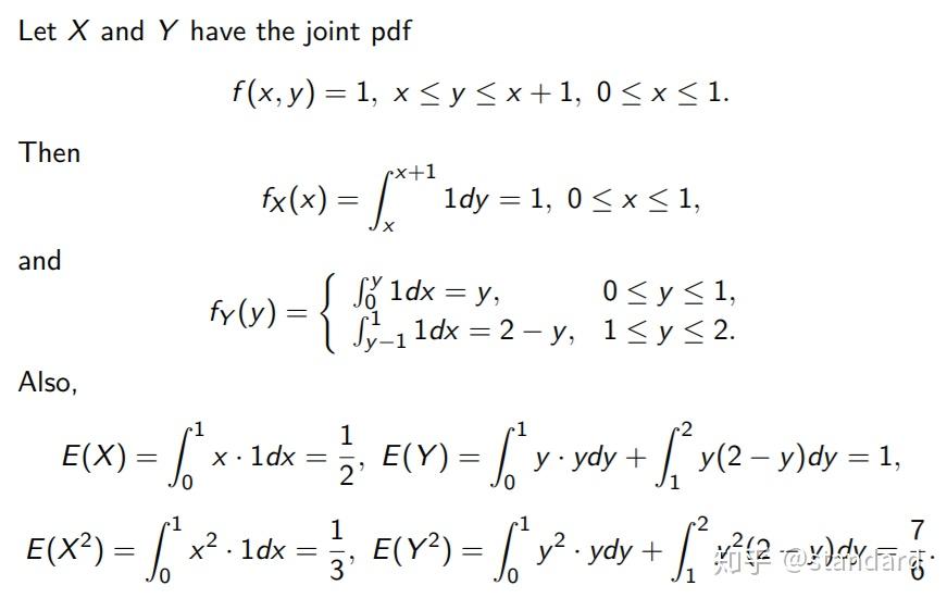 概率与统计推断 Week 4 bivariate distributions - 知乎