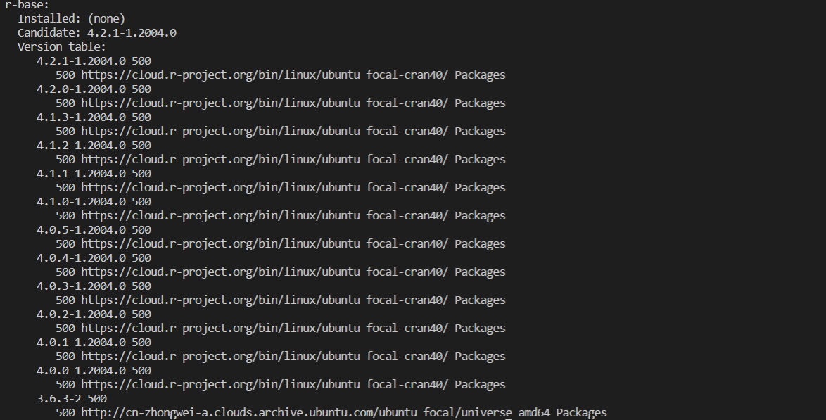 Ubuntu系统安装最新版的R 4.2 - 知乎
