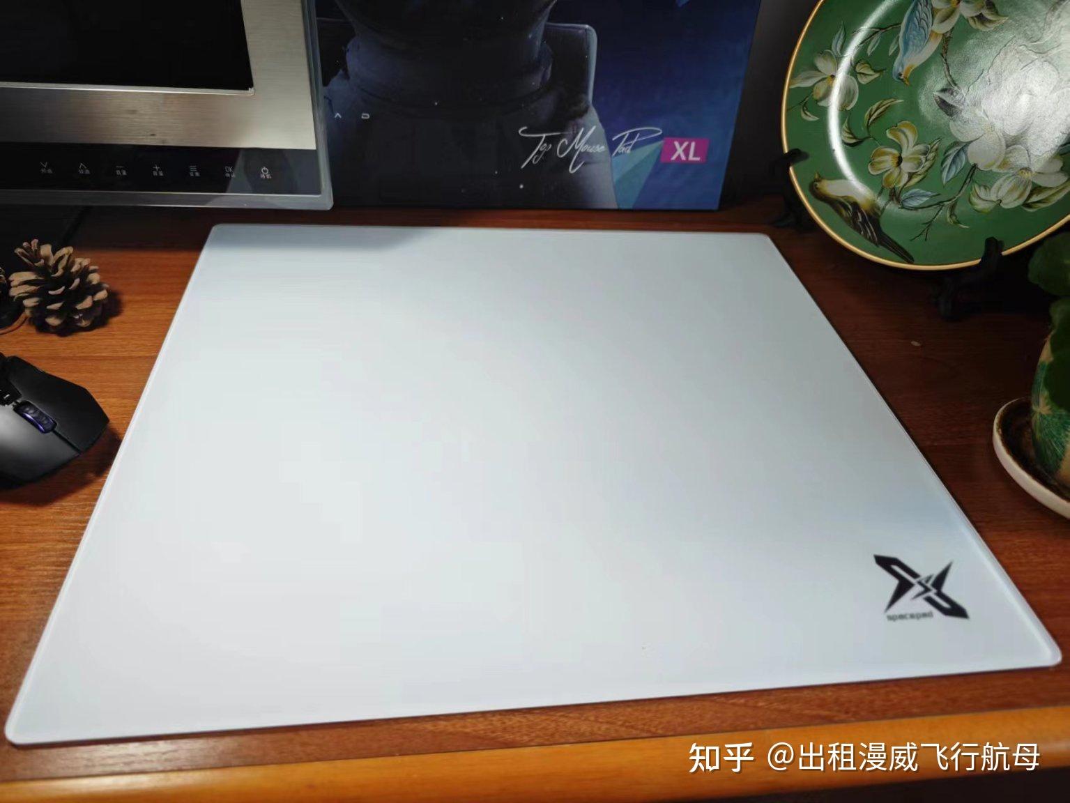 小航母评测：Spacepad赤兔版钢化玻璃鼠标垫，好料带来好体验 - 知乎