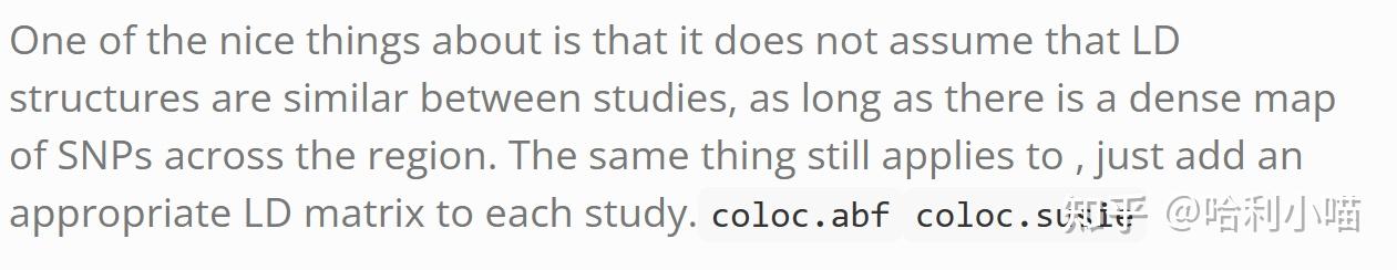 Coloc Rpackage : 最新最权威使用方法 - 知乎