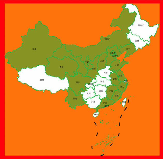 iOS 绘制中国地图（包含九段线），可查看省份 - 知乎