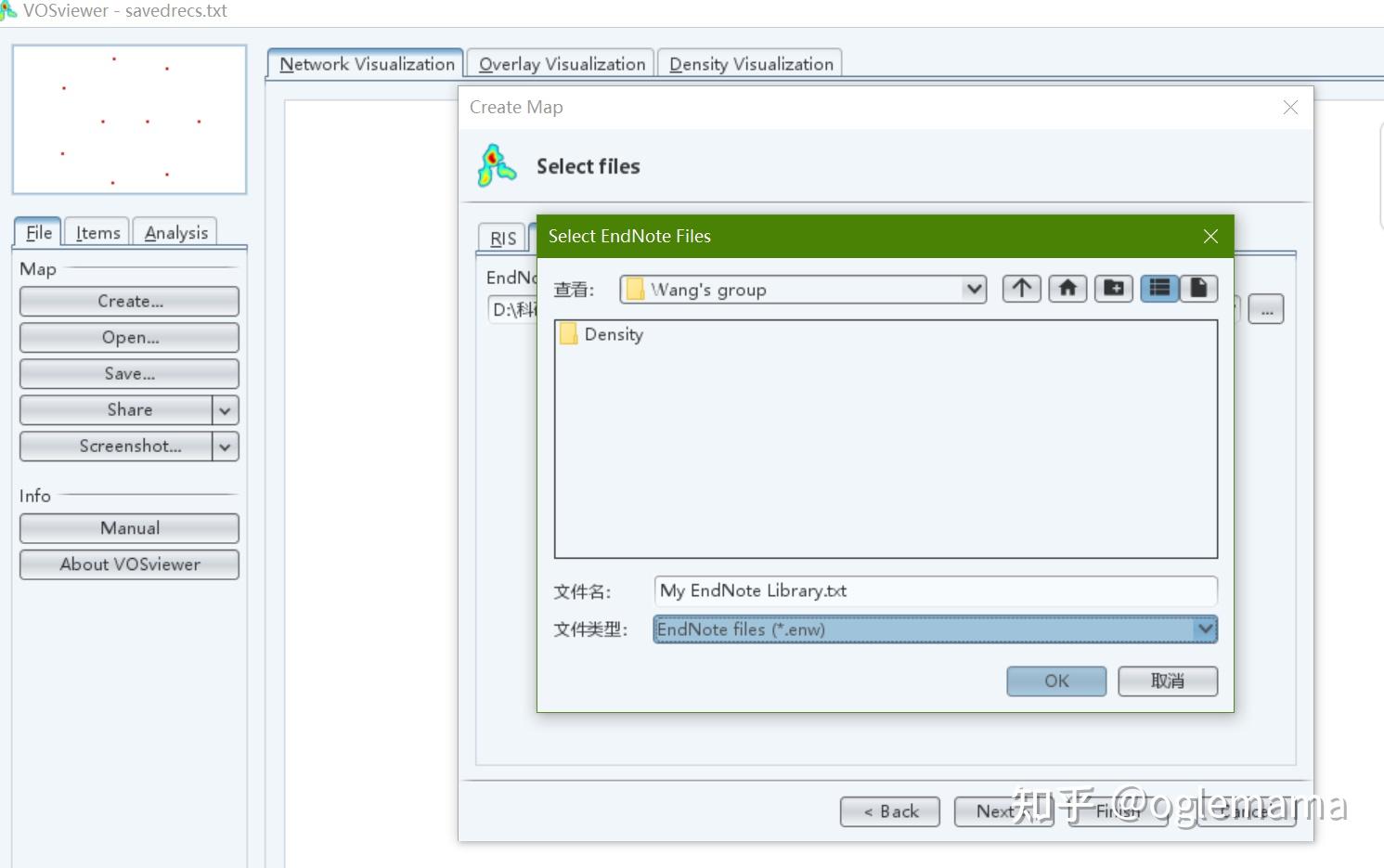 筛选过后的endnote文献，怎么导入VOSviewer分析？ - 知乎
