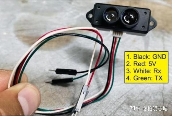基于TFMini-S LiDAR激光雷达传感器和Arduino Nano开发板+JHD162A LCD显示器实现测距方案设计 - 知乎