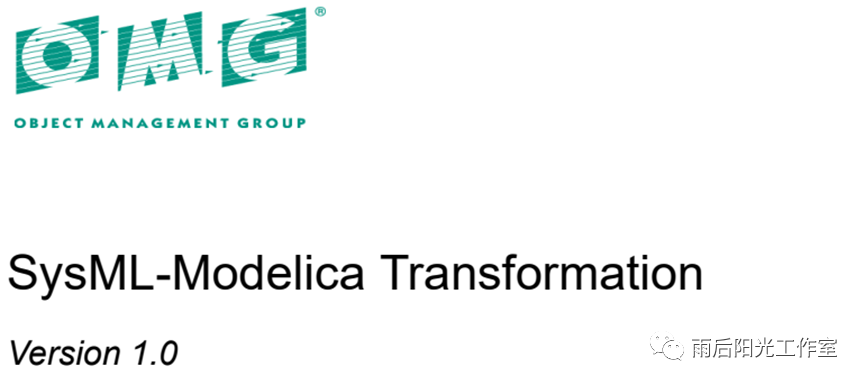 SysML Modelica转换标准概述 - 知乎