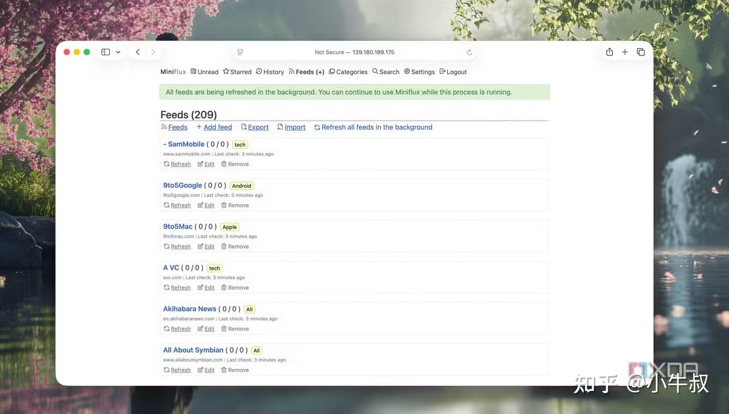 Miniflux让你告别假新闻，自托管的 RSS 阅读器让你离官方新闻更近 - 知乎