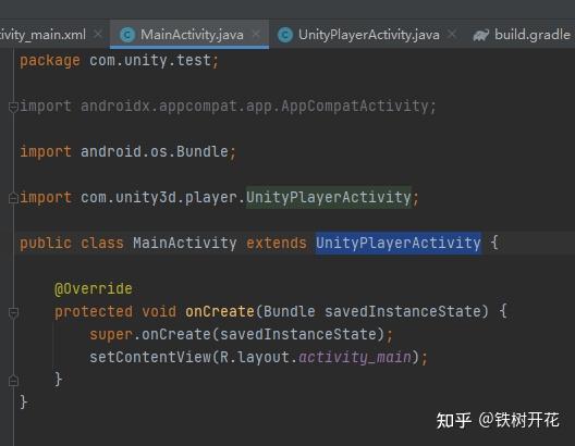 Unity Android 重写UnityPlayerActivity - 知乎