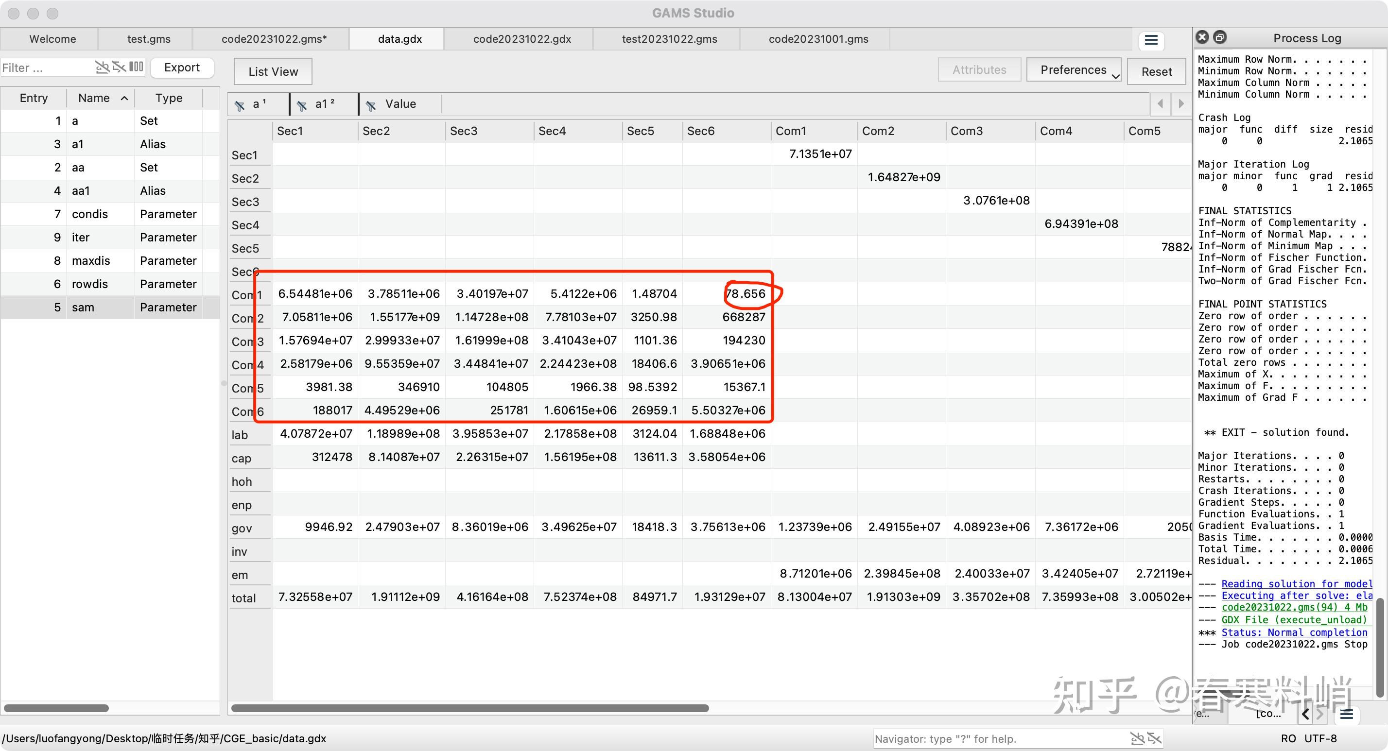 GAMS编写CGE模型代码第三篇：一个简单的静态单区域CGE模型代码编写 - 知乎
